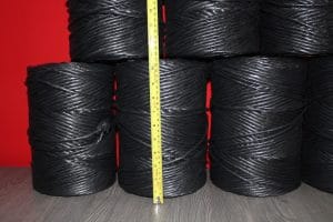 ¿Por qué el cordel de rafia negra es tan apreciado por varios sectores?